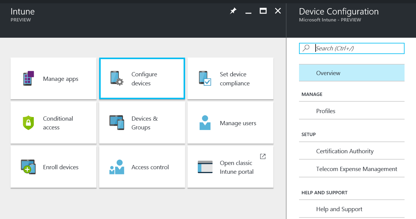 Microsoft Intune in the Azure Portal – intunedin.net