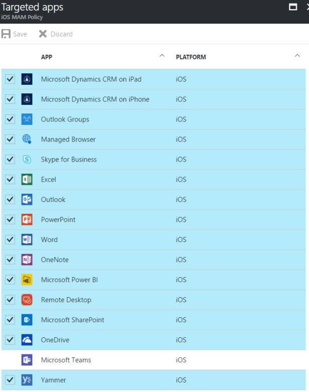 Update to Intune App Protection – Microsoft Teams On iOS Now Available ...