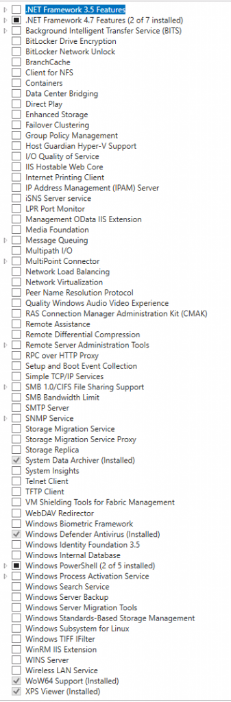 Windows Server 2019 Essentials Roles And Features – intunedin.net