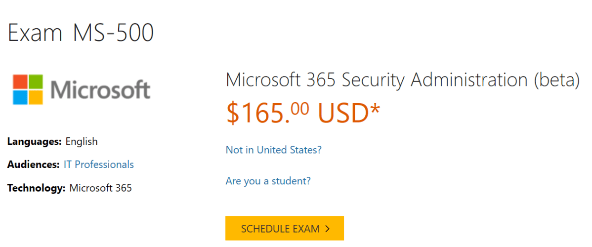 Preparing for the MS-500 Microsoft 365 Security Administration Exam ...